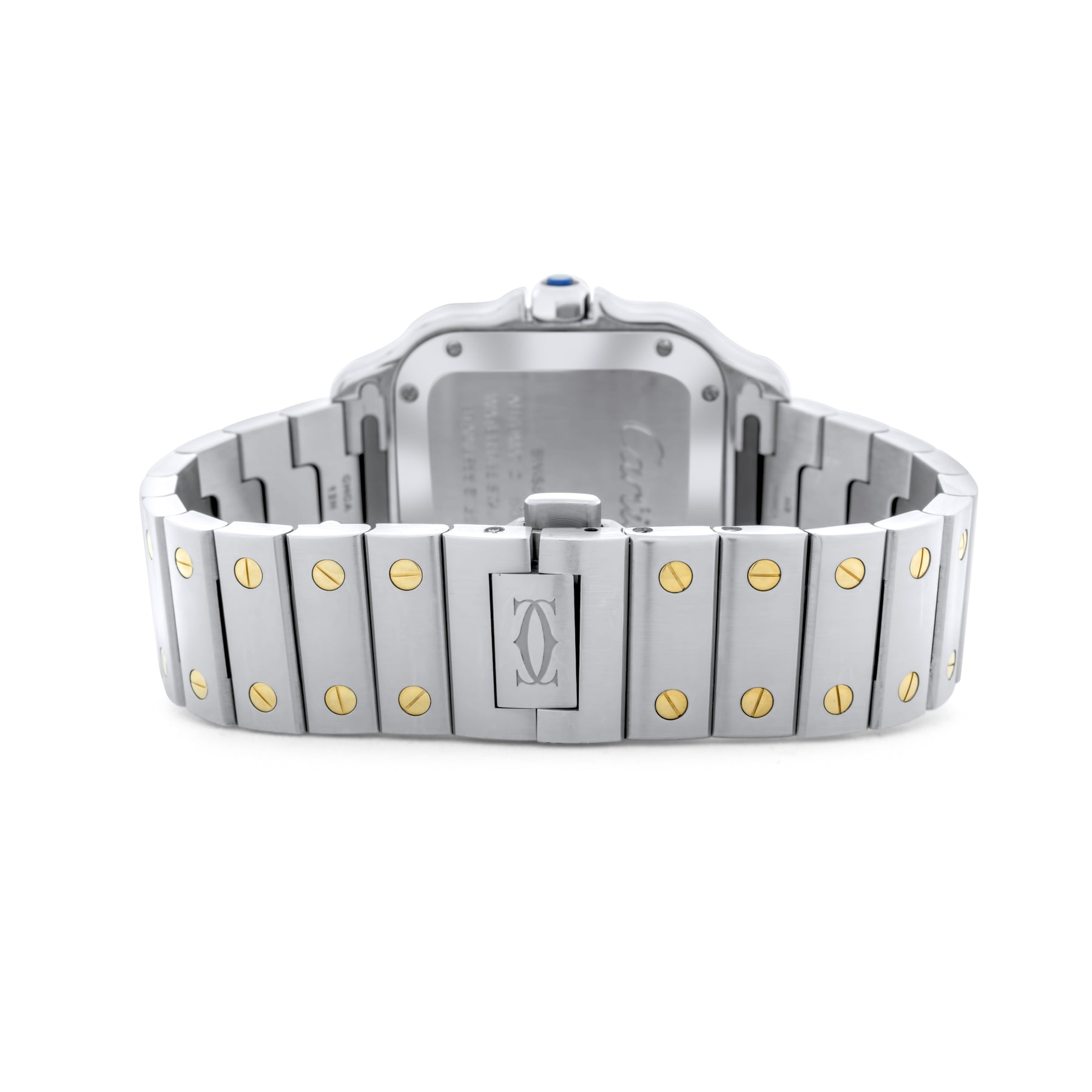 Cartier Santos De CartierTwo Tone Yellow Gold, Midsize, 35mm Ref. W2SA ...