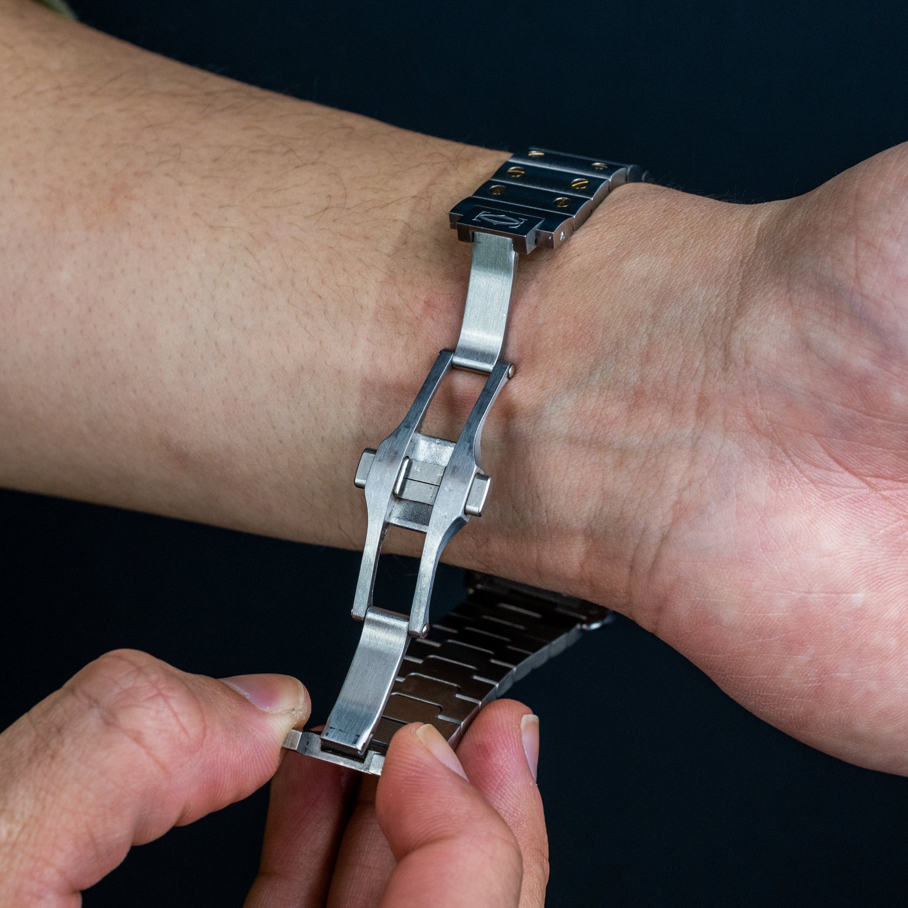 Cartier Santos De CartierTwo Tone Yellow Gold, Midsize, 35mm Ref. W2SA ...